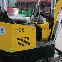 China Koop Engine 1ton Micro Mini Digger Excavator With Single Cylinder for sale