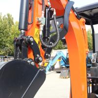 China New Mini Crawler Digger Excavator Machine Minibagger CE EUR Epa Engine 2Ton Mini Excavator for sale
