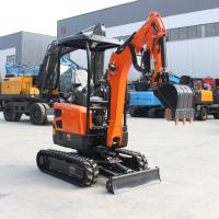 China Miniature Earth Mover Mini Digger Excavator 2T For Digging And Lifting for sale
