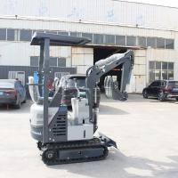 China 1000KG Operating Weight Mini Digger Excavator Mini Excavator Zero Tail Swing for sale