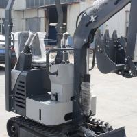 China 1000KG Operating Weight Mini Digger Excavator Mini Excavator Zero Tail Swing for sale