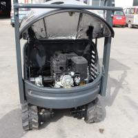 China 1000KG / 2205LBS Operating Weight Mini Digger Excavator Support Mechanical And Hydraulic Version for sale