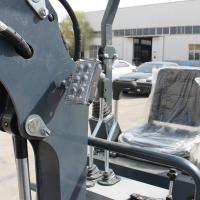 China Mini Digger Excavator 1 Ton Mini Excavator Cast Iron 50KG Counterweight & Bucket for sale