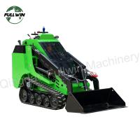 China Mini Track Loader EPA Euro V Standard Green Skid Steer Loaders With Rubber Track for sale