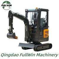 China Zero - Tail Swing 1.8 T Excavator Compact Mini Excavator Free Swing Boom for sale