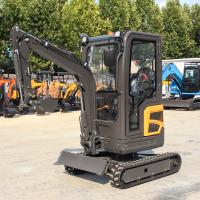 China Zero - Tail Swing 1.8 T Excavator Compact Mini Excavator Free Swing Boom for sale