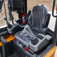 China Zero - Tail Swing 1.8 T Excavator Compact Mini Excavator Free Swing Boom for sale