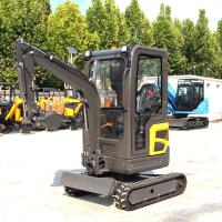 China 1.8 T Excavator Farm Ranch Home Construction Projects 3969LBS Crawler Digger for sale
