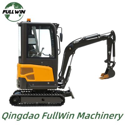 China 3969LBS Diesel Powered 1.8 T Excavator 1800KG Hydraulic Mini Excavator for sale