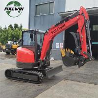 China 8820 Pounds Micro Mini Excavator Real 4 Ton Class Yellow Red Green White Colors for sale