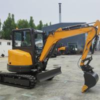 China 8820 Pounds Micro Mini Excavator Real 4 Ton Class Yellow Red Green White Colors for sale