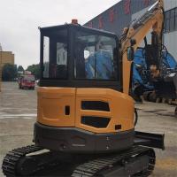China Spacious Cabin 4 Ton Mini Digger Excavator Swing Boom Optional Attachments for sale