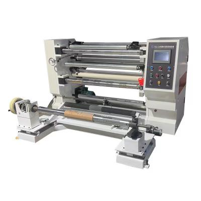 China Manual OPP Stretch Film Slitting Machine Label Slitter Rewinder 0 - 200m/Min for sale