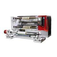 China White Vertical Slitting Machine Paper Roll Slitter Flat Blade Cutting 460mm Winding Diameter for sale