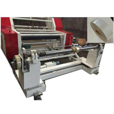 China Large Roll Diameter Horizontal Slitting Machine High Precision Single Light White Paper Cutting Machine for sale