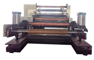 China PLC Fully Automatic Tension Control Coating Paper Horizontal Slitting Machine for sale