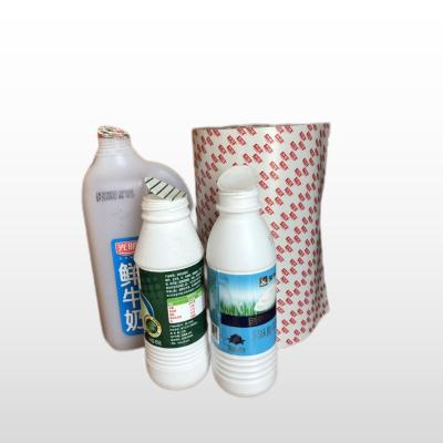 China Pasteurized Aluminum Foil Sealing Film For PP Milk Bottle Substrate for sale