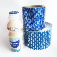 China Milk Bottle Sealing Film Good Sealing Performance Professionally Customized Printed for sale