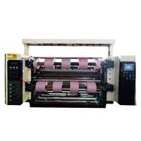 China PLC Controlled 5 KW Rewinding And Slitting Machine 460mm Winding Diameter 20g-300g Cutting for sale