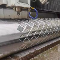 China PP PVC cylinders steel anilox roller anilox roll rodillo anilox for printing machine and Dry Lamination Machine for sale