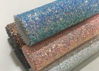 China Grade 3 Pu Synthetic Glitter Fabric Wallpaper Shiny Single Side Precut Dark for sale