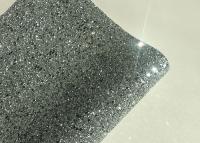 China Glamour Red Color Glitter Wall Fabric Adhesive  Grade 3 For Patch Work Sparkle for sale