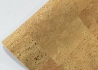 China Portugal Cork Leather Fabric Hot Special Design Bread Veins High Color Fastness for sale