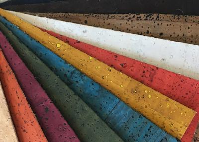 China Portugal Cork Leather Fabric Hot Special Design Bread Veins High Color Fastness for sale