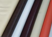 China Multi Color  PVC Leather Fabric Fasionable Custom Thickness For Shoes Lining for sale