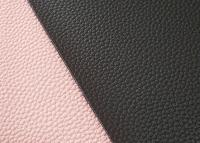 China Garment Pu Leather Fabric Mildewproof Reusable Wiped Clean Economical for sale