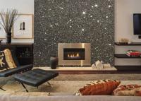 China Waterproof Colorful Glitter Wall Fabric , Glitter Fabric Roll PU Material for sale