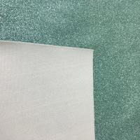 China Firm Stability Flexbile Grey Glitter Wallpaper Fancy Embroidered Woven Back for sale