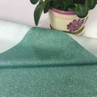 China Minimal Flaking Glitter Wall Fabric , Thick Glitter Wallpaper Personalized Printed for sale