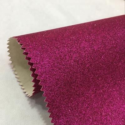 China Anti Mildew Glitter Leather Fabric 137cm*10m Per Roll Decorative Purpose for sale