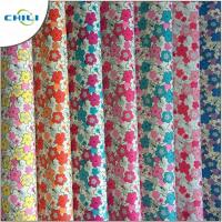 China Decoration Faux Leather Tablecloth , Vinyl Leather Upholstery Wallpaper 54/55