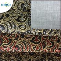 China Modern Style Silver Glitter Wallpaper 0.6mm Thickness Wide Application for sale
