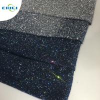 China High Brightness Glitter Wall Fabric , Textured Glitter Wallpaper For Household Room for sale