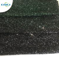 China High Brightness Glitter Wall Fabric , Textured Glitter Wallpaper For Household Room for sale