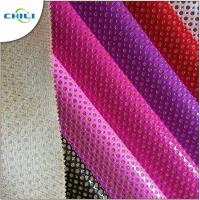 China OEM ODM Glitter Wall Fabric , Glitter Fabric Roll Long Durable No Fade for sale