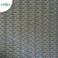China New Design Shining Pu Glitter Fabric For shoes And Bags for sale