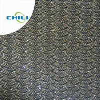 China Glitter leather with mesh and new ZARINA for sale