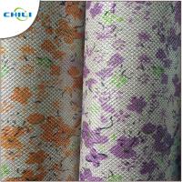 China Handbag Faux Leather Sheets Silver White Color Decorative Purpose for sale