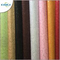 China New Design Soft Pu Fake Leather For Lady Shoes Upper Shining Material for sale
