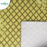 China Low Price Hot Selling High Gloss Imitation Glitter Leather For Footwear for sale