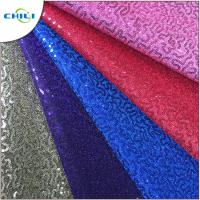 China High Quality Glitter Pu Mesh Good Synthetic Leather For Lady Shoes Meter Price for sale
