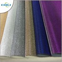China Fashion Multi Color Shiny Synthetic glitter Shoe Leather for sale