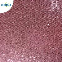 China New Design Shining Pu Leather Material Mesh Glitter Fabric For Shoes for sale