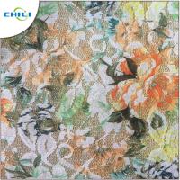 China Furnishings Faux Snakeskin Fabric , Leather Chair Upholstery Low Maintenance for sale
