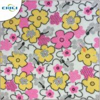 China Reusable Split  Printed Faux Leather Luxury Fabric Smooth Grain Lightweight for sale