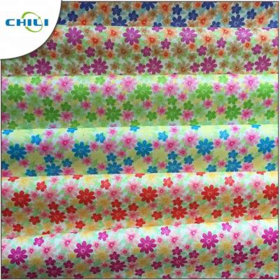 China Polyurethane Bicast Soft Faux Leather Fabric Low Maintenance Realistic for sale